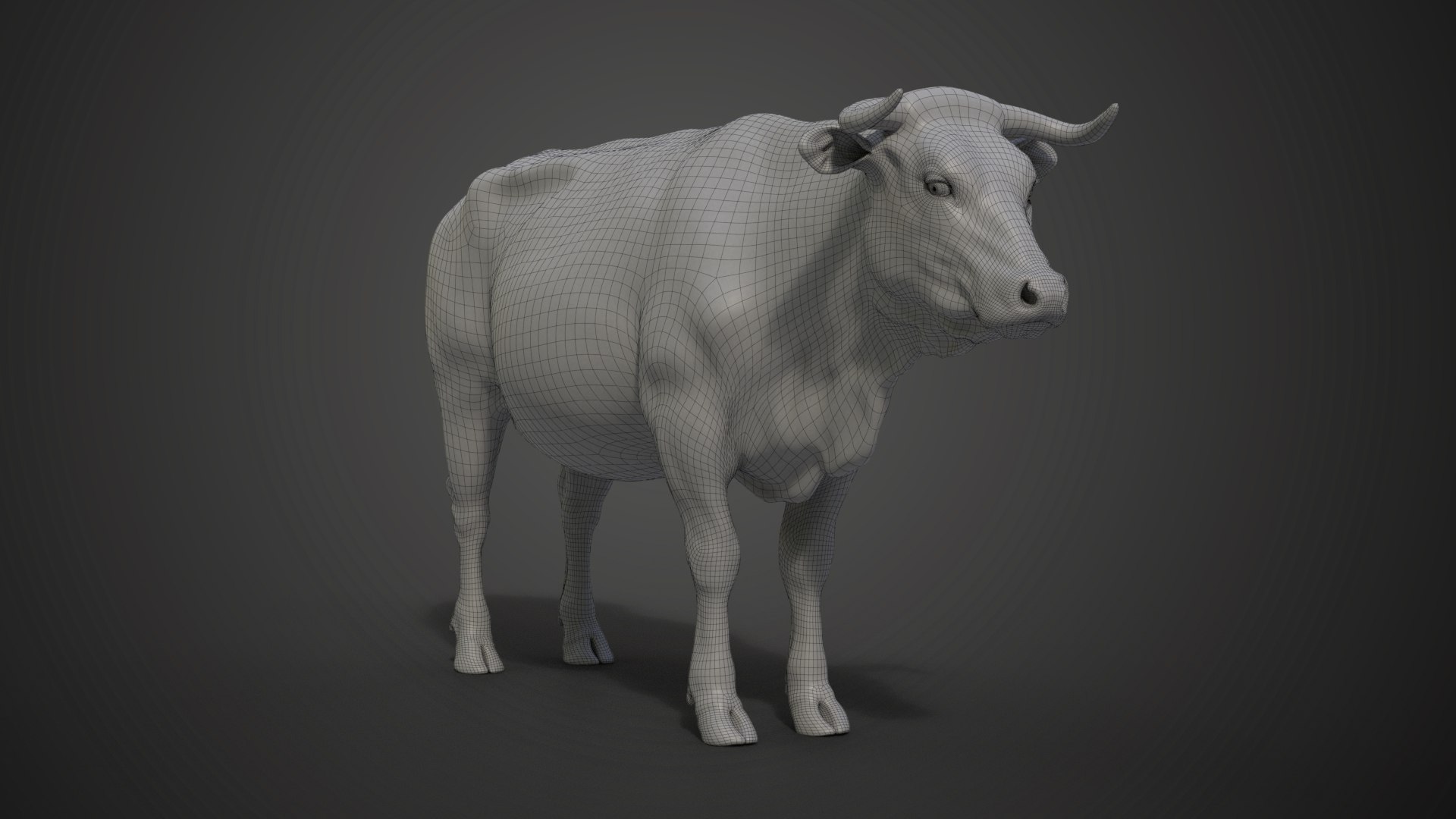 Cattle Cow Animated model - TurboSquid 2078886