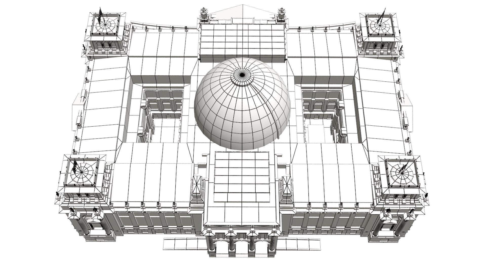 3d Model Reichstag Building