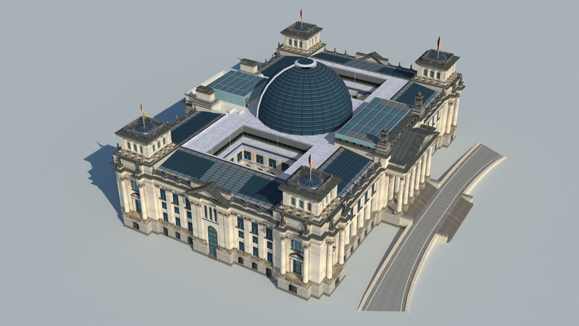 3d Model Reichstag Building