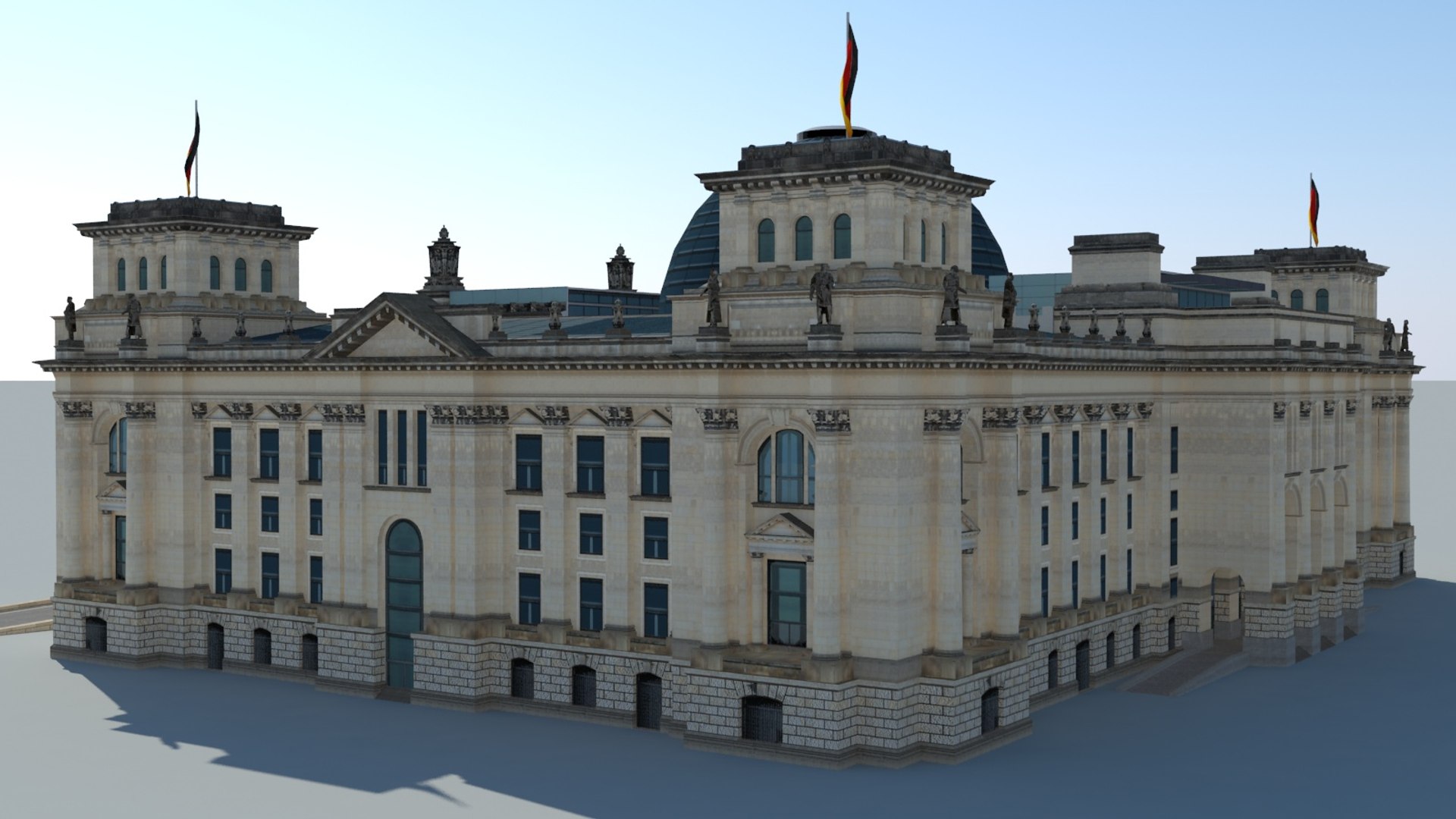 3d Model Reichstag Building