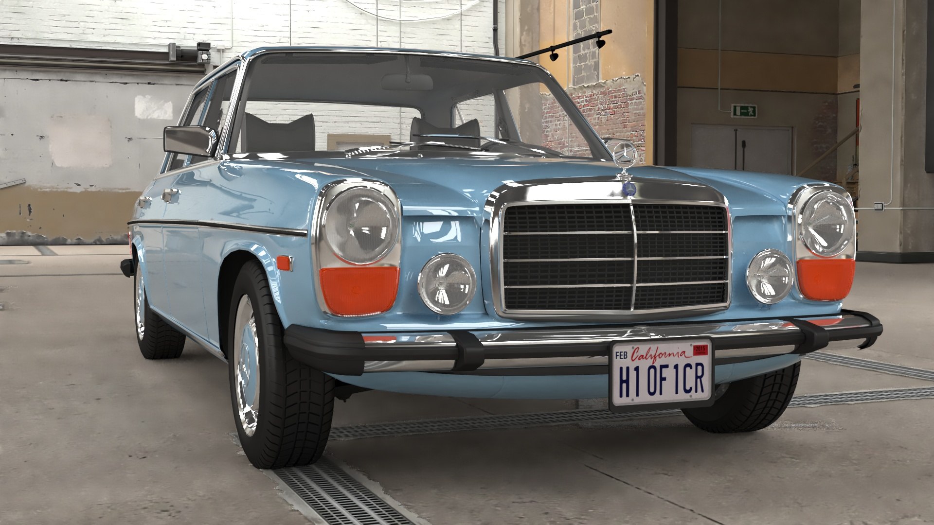 3D 1968-1975 Mercedes Benz W115 - TurboSquid 2019878