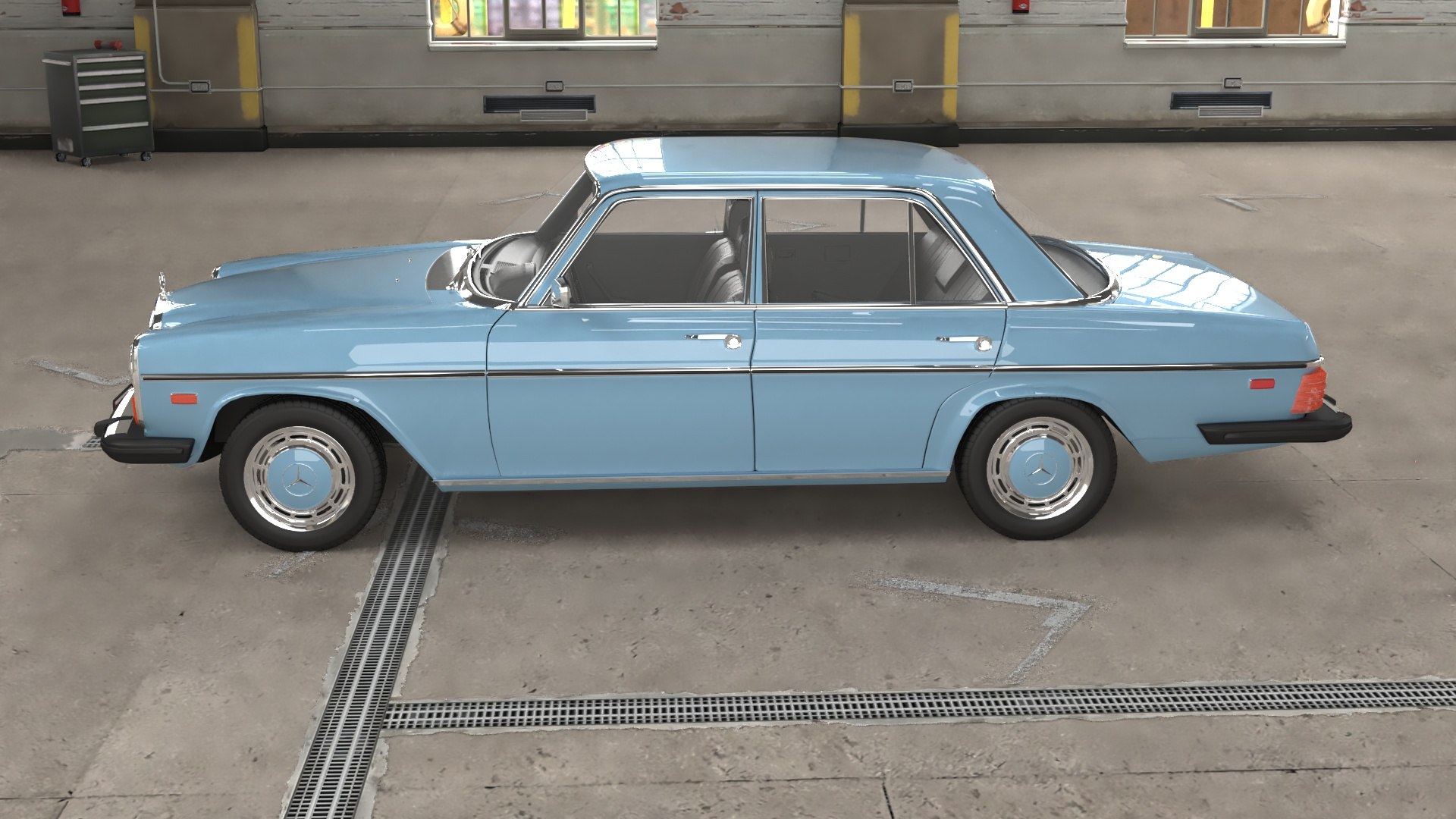 3D 1968-1975 Mercedes Benz W115 - TurboSquid 2019878