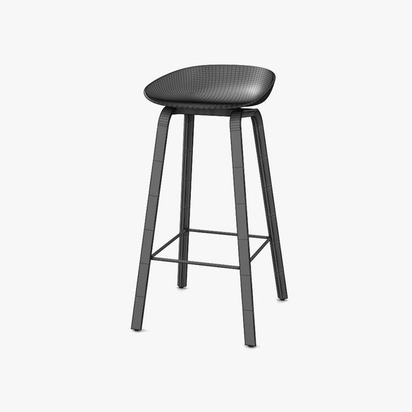modelo 3d Hay AAS 32 Bar stool - TurboSquid 1981311