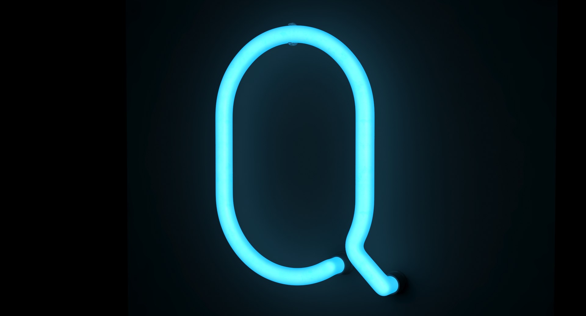 Neon Letter Q Alphabet 3D Model - TurboSquid 1633702