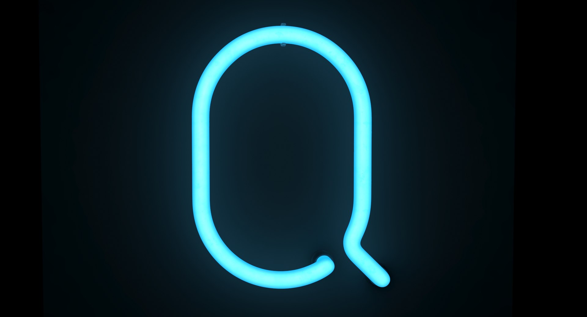 Neon Letter Q Alphabet 3D Model - TurboSquid 1633702