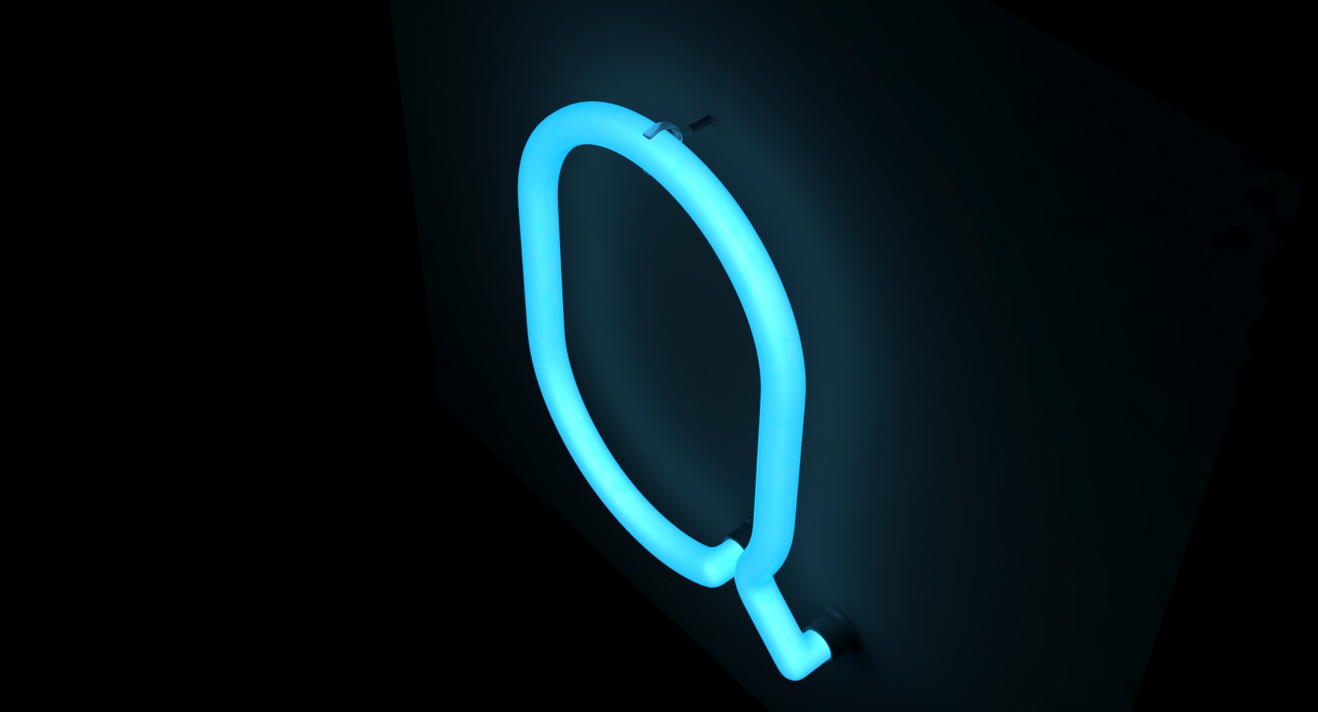 Neon Letter Q Alphabet 3D Model - TurboSquid 1633702