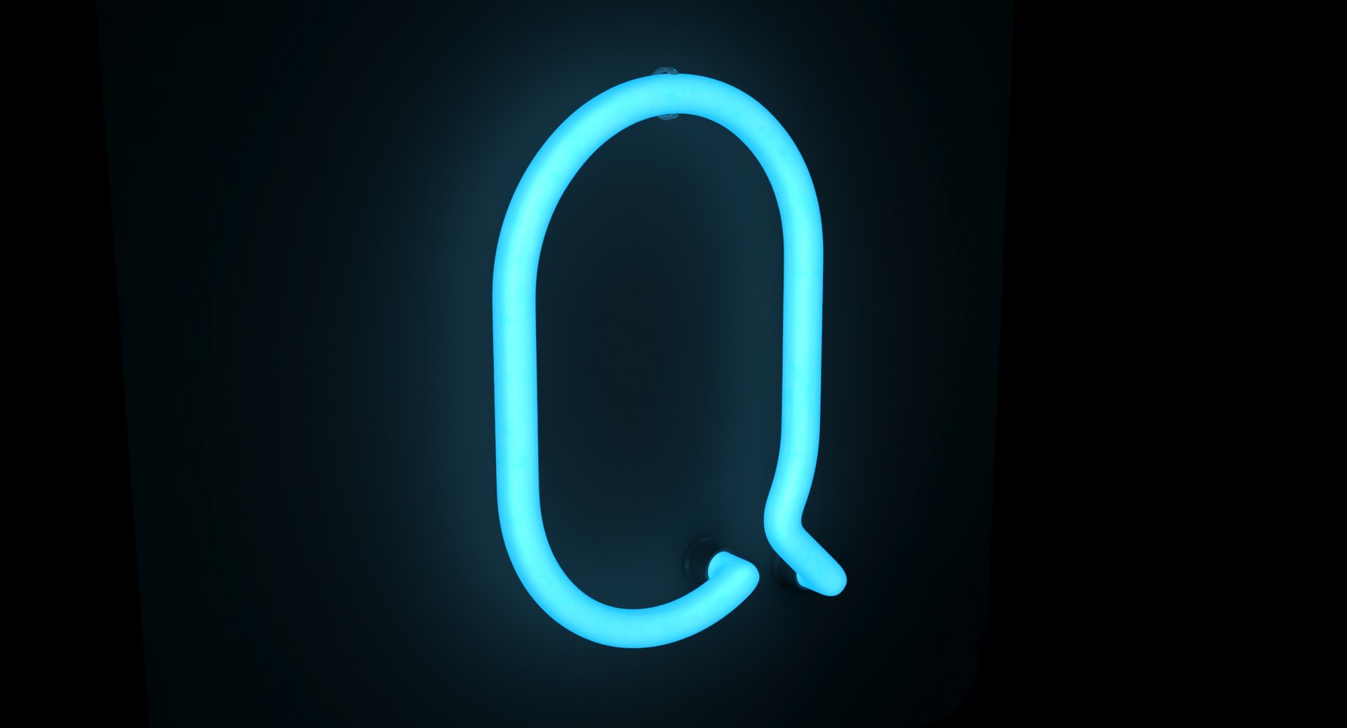 Neon Letter Q Alphabet 3D Model - TurboSquid 1633702