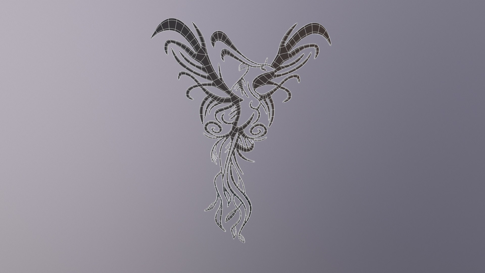 Phoenix - Immortal bird 03 low-poly 3D model 3D model - TurboSquid 1840585