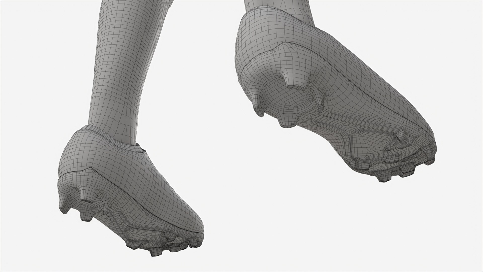 3D Model Soccer Boots And Socks - TurboSquid 2093238