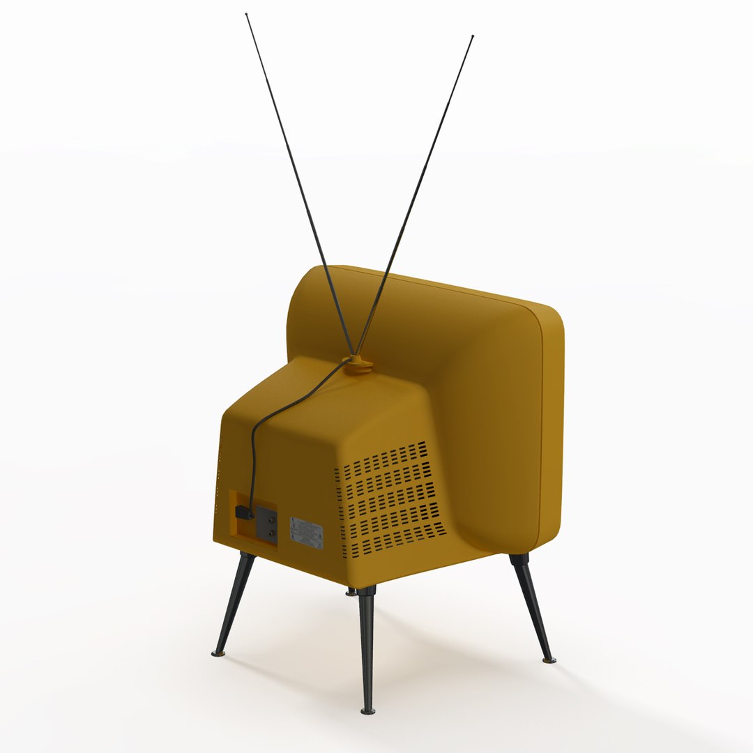 Retro Classic Tv Lg 3d C4d
