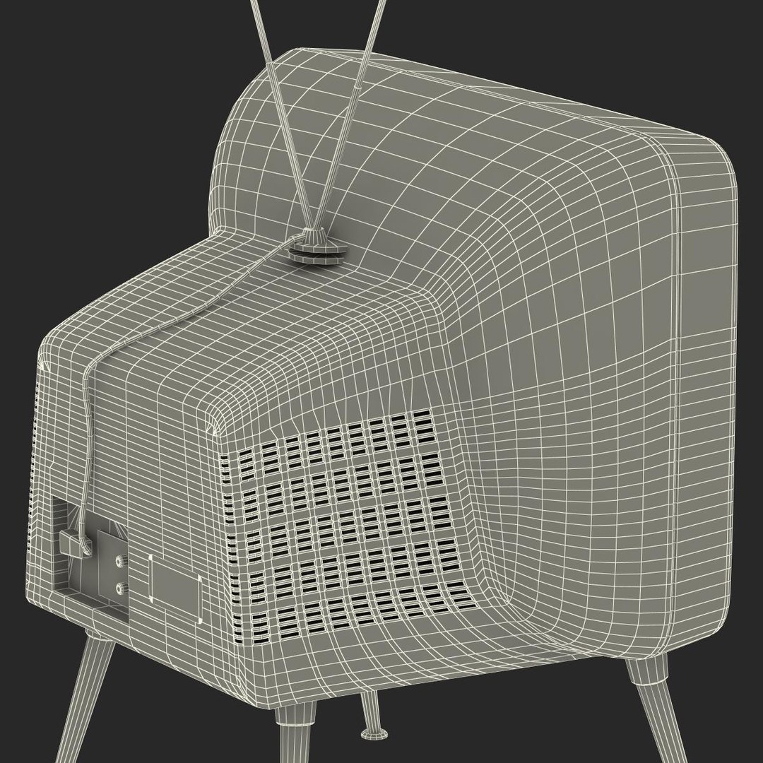 Retro Classic Tv Lg 3d C4d