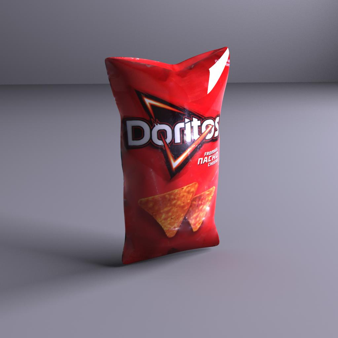 chip bag 3d ma