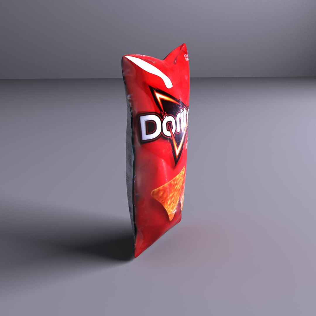 chip bag 3d ma