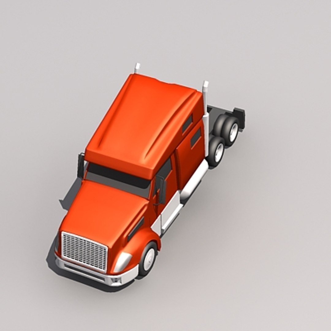 3d vt800 day cab model