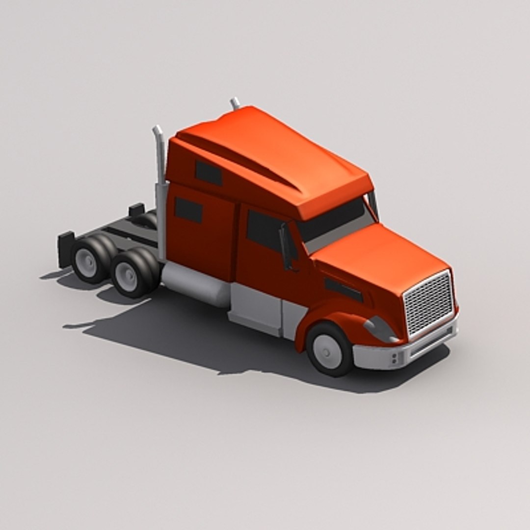 3d vt800 day cab model