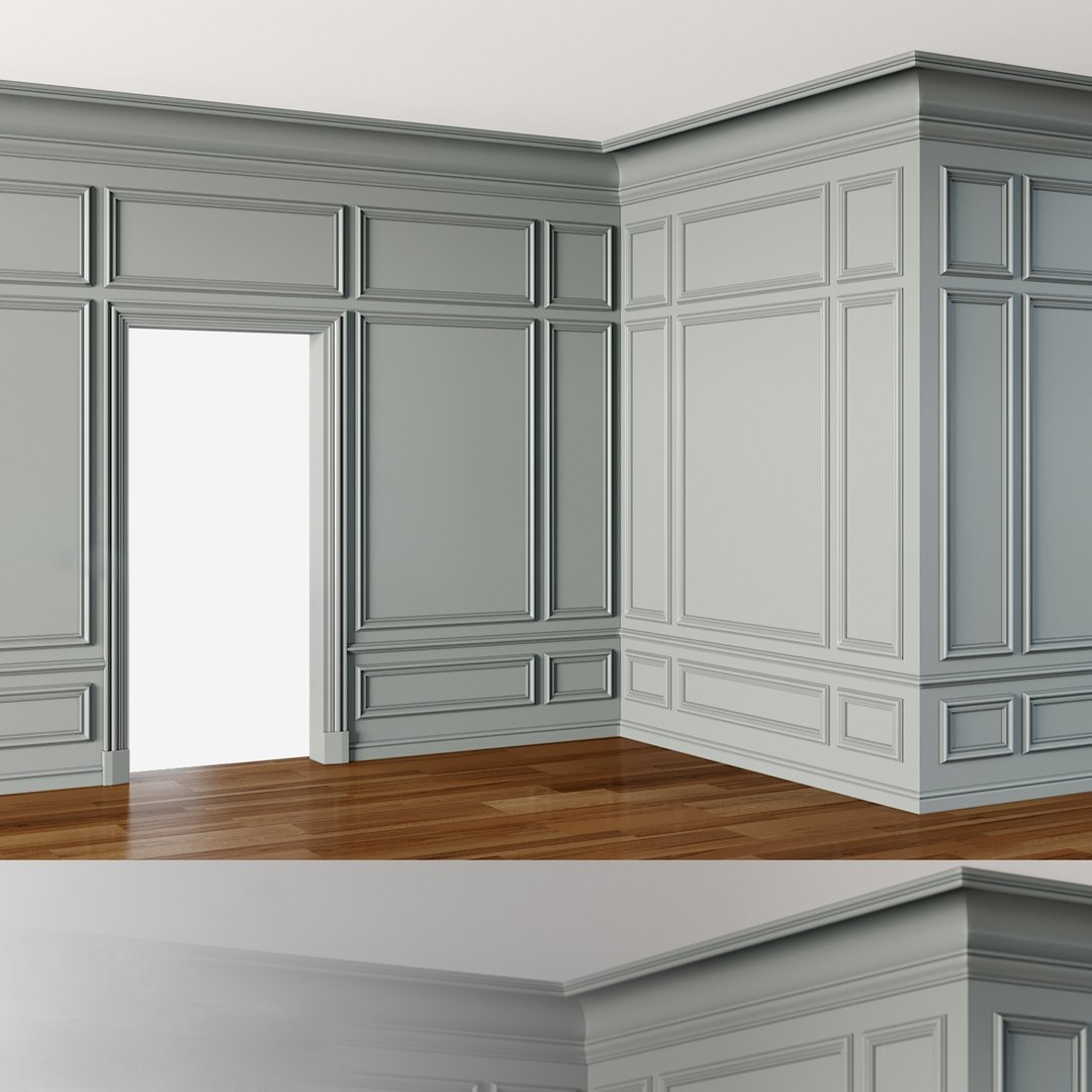 3D wall molding 3 - TurboSquid 1533938