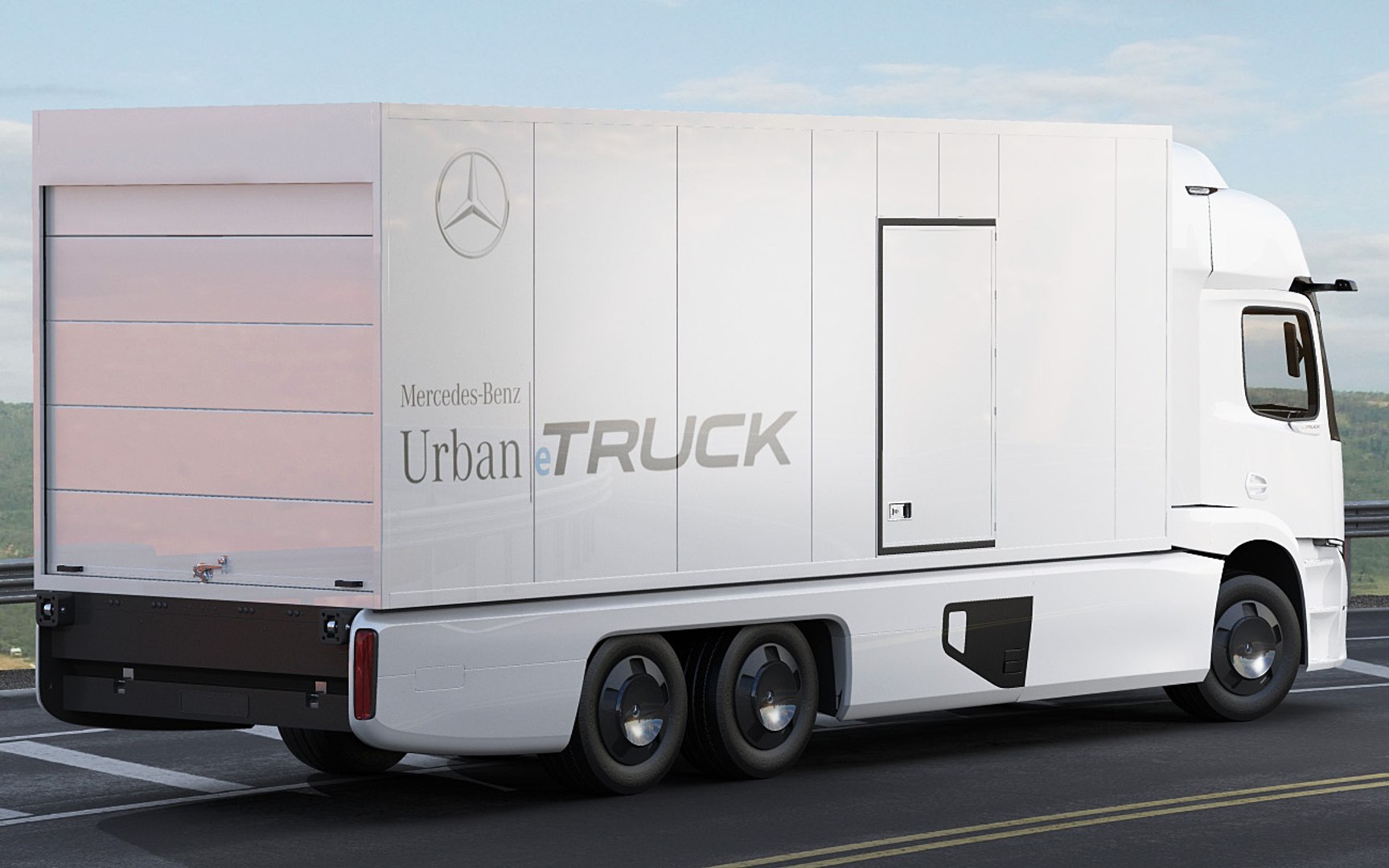 3D Mercedes Urban Etruck - TurboSquid 1223715