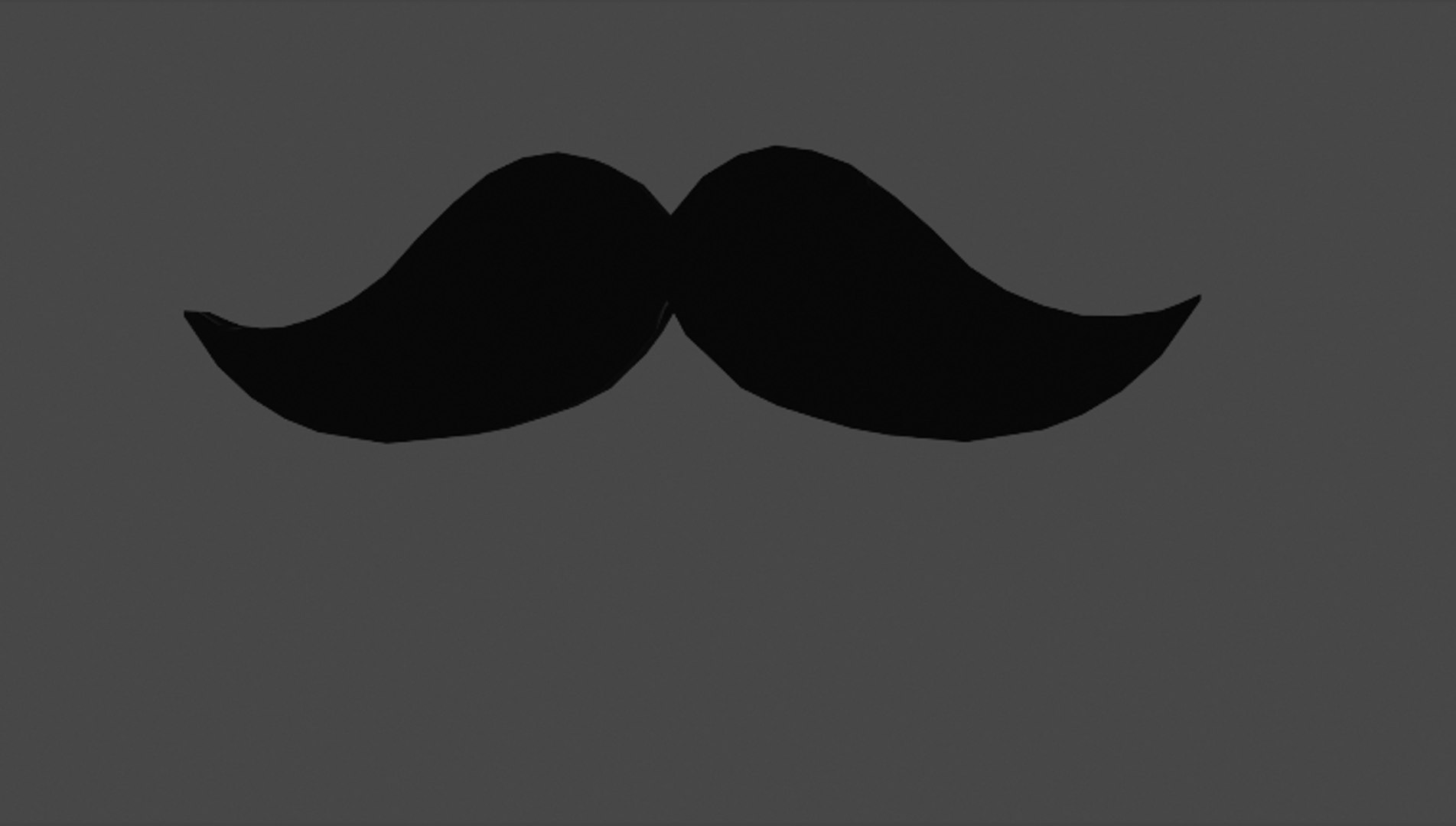 3D Moustache - TurboSquid 1535122