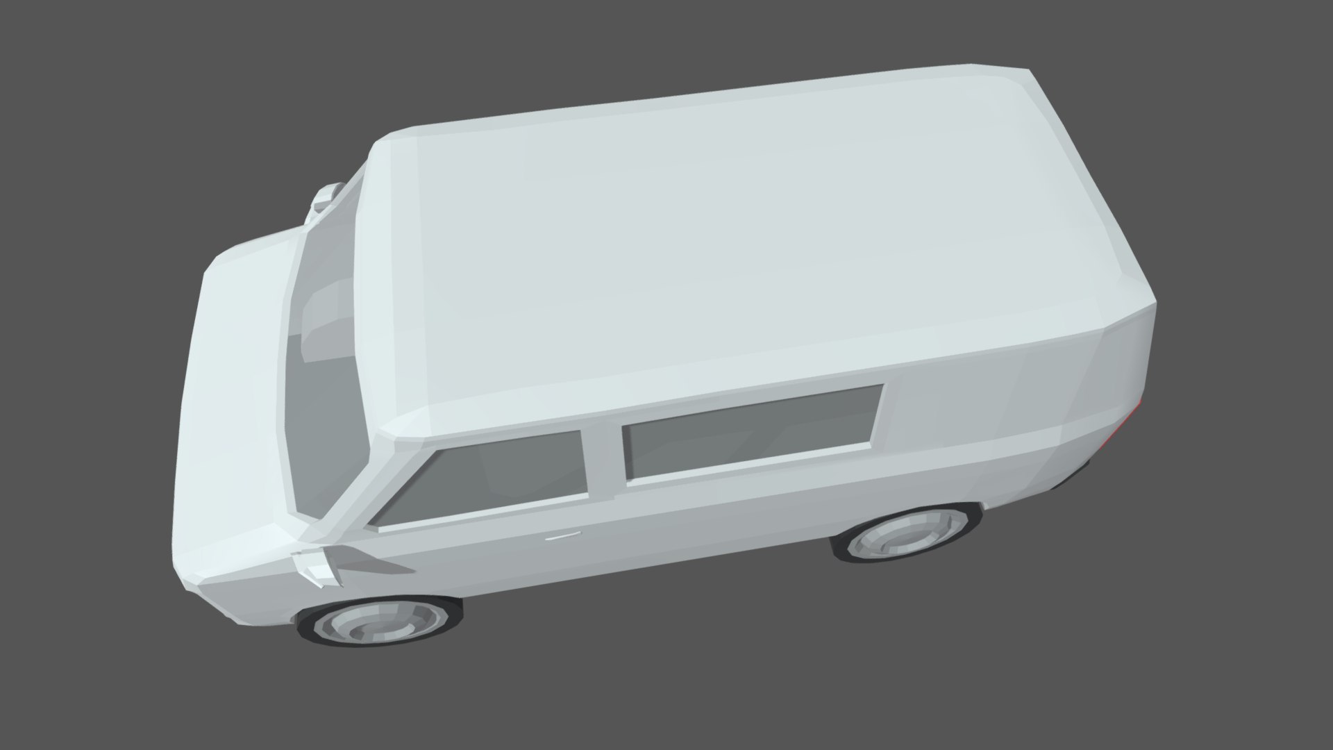 3D Low Poly Van 01 model - TurboSquid 2064172