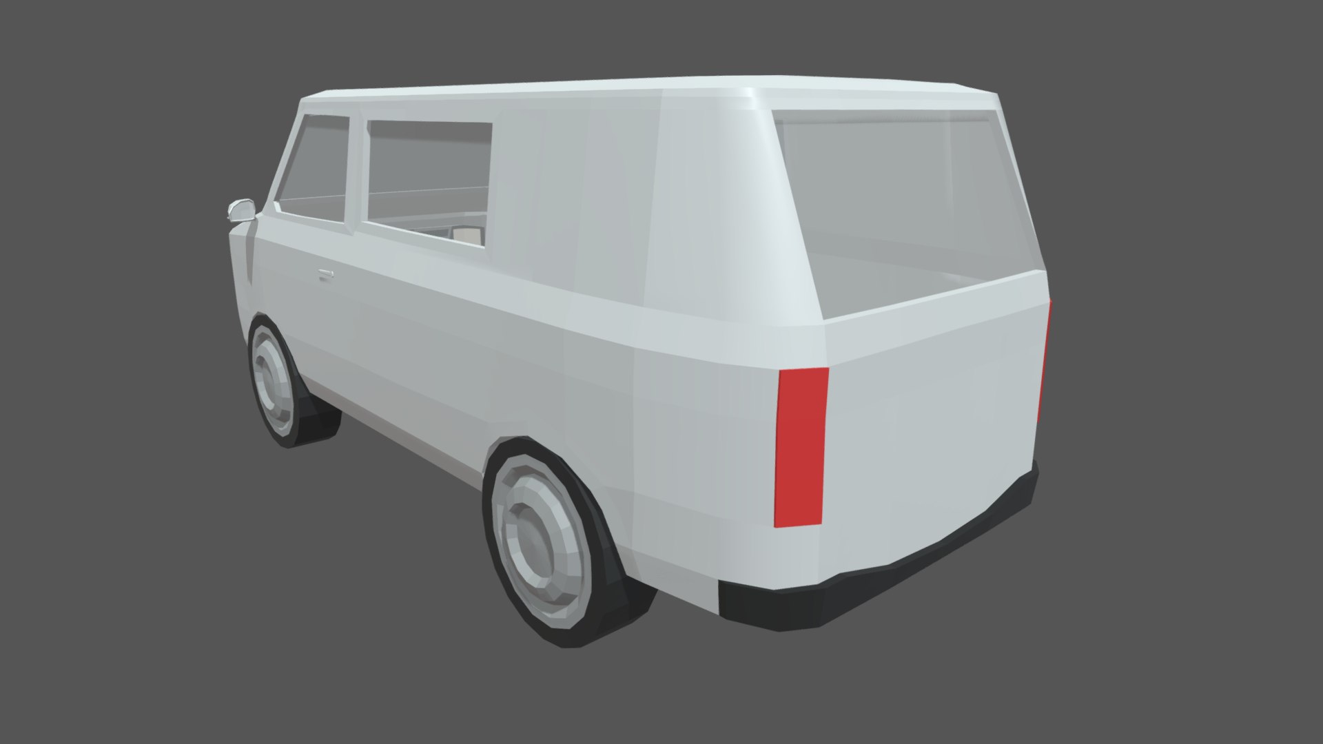 3D Low Poly Van 01 model - TurboSquid 2064172