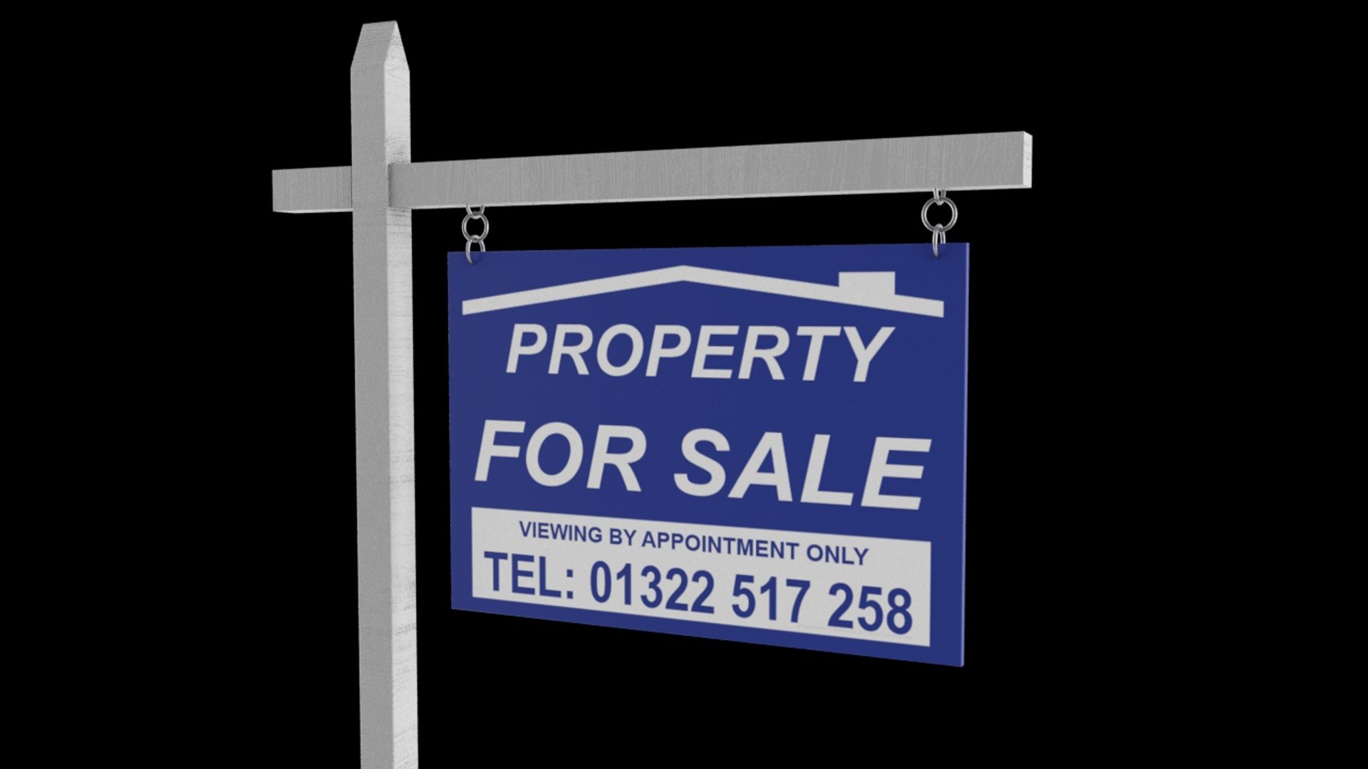 3D Sale Sign Model - TurboSquid 1602424