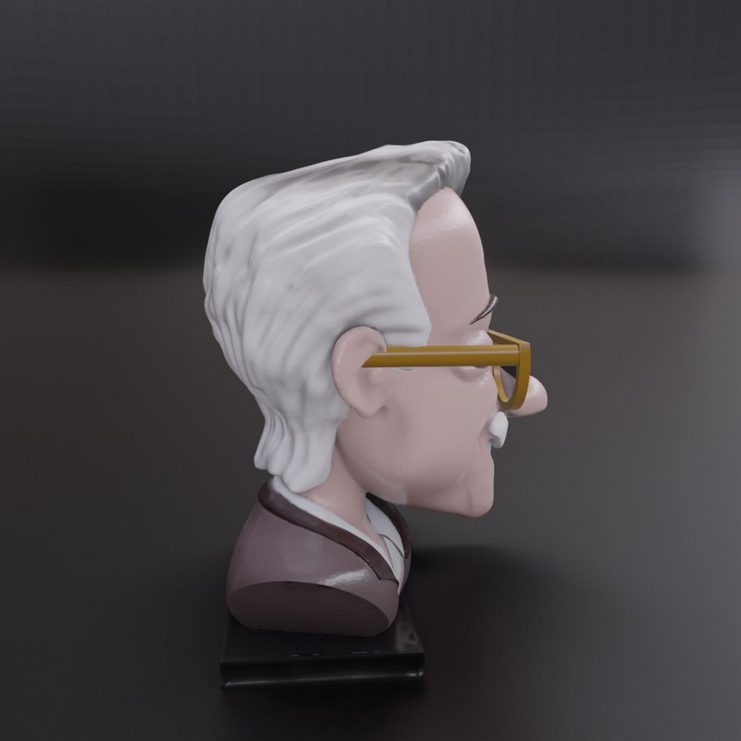 3D 3D Character - Stan Lee - TurboSquid 2119943