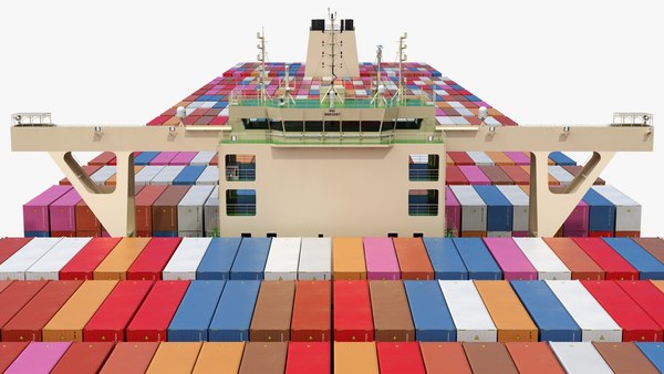 HMM Algeciras Class Container Ship 3D model - TurboSquid 1761925