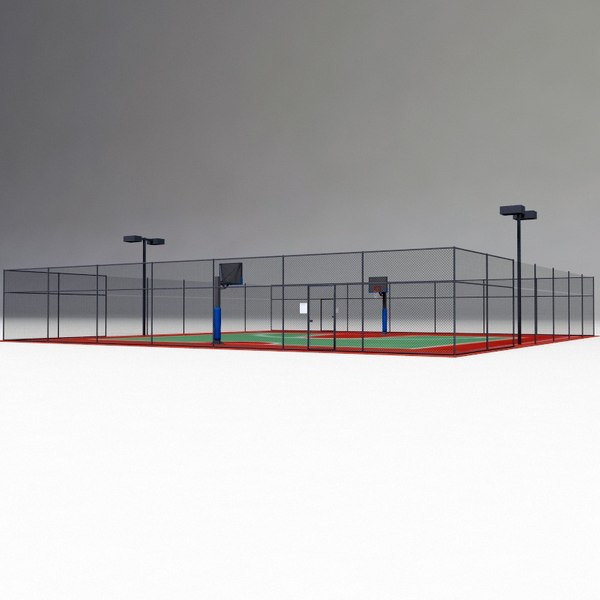 maya basketball modelled