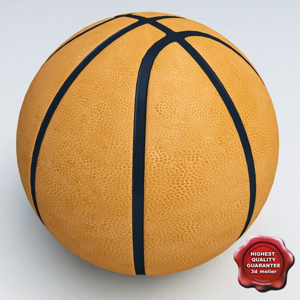 maya basketball modelled