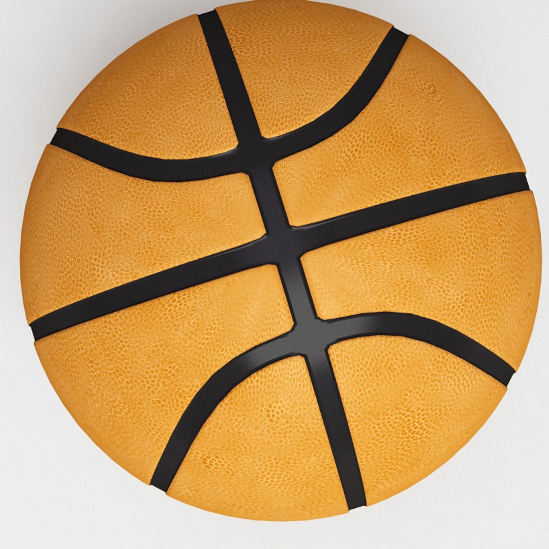 maya basketball modelled