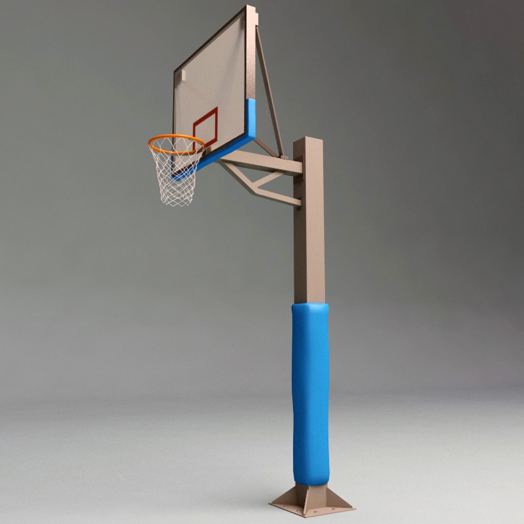 maya basketball modelled