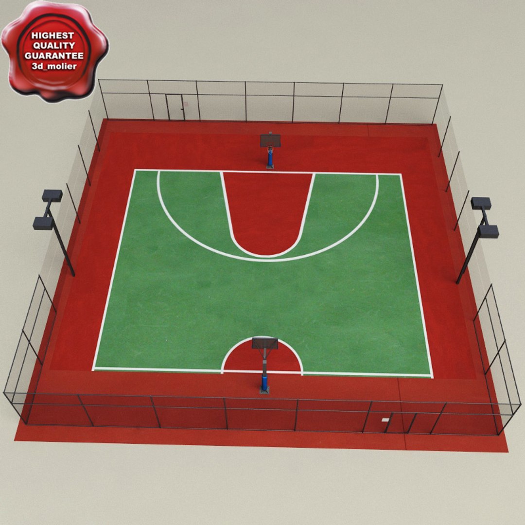 maya basketball modelled