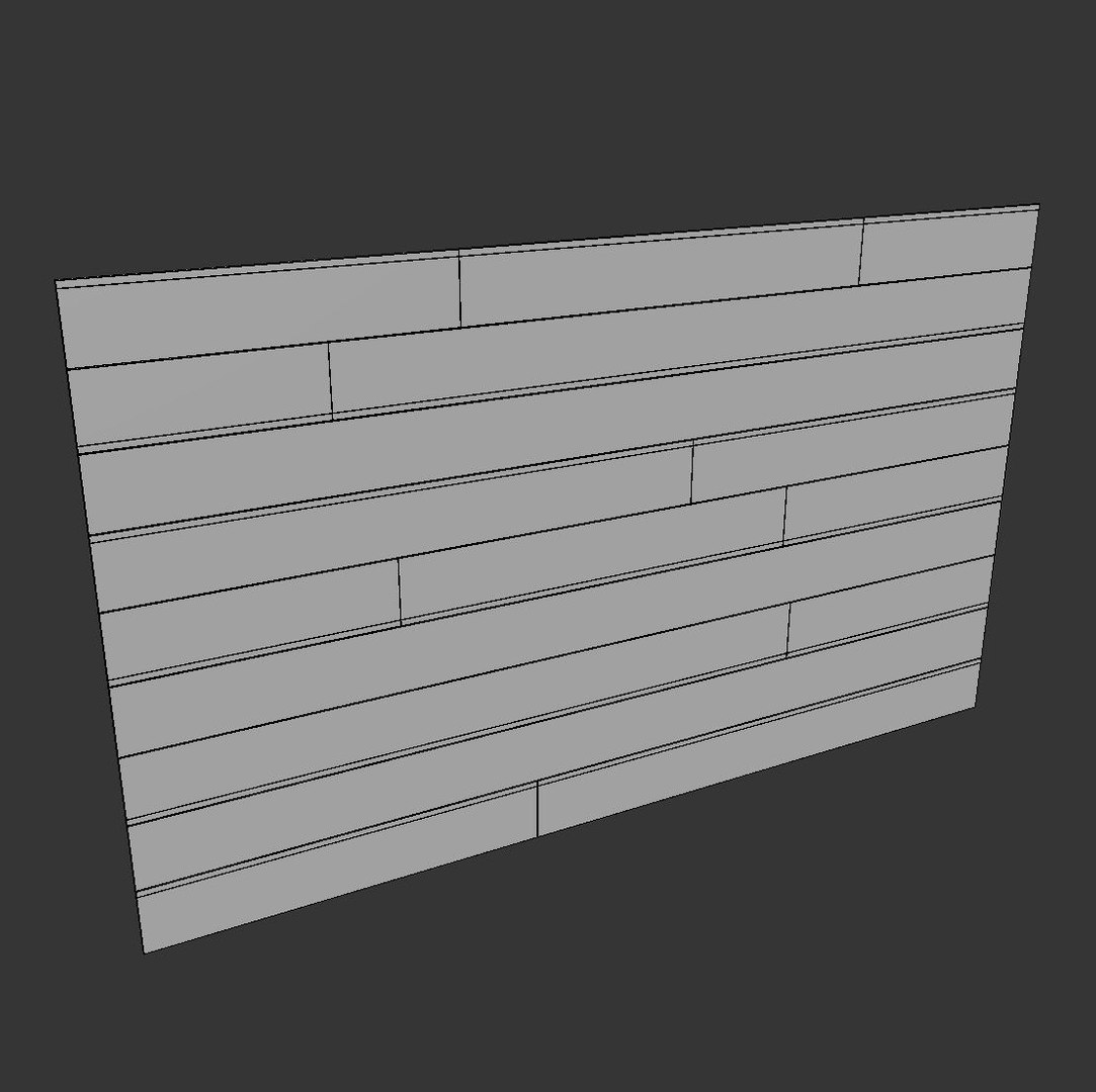 3D decorative wall panel set - TurboSquid 1643883