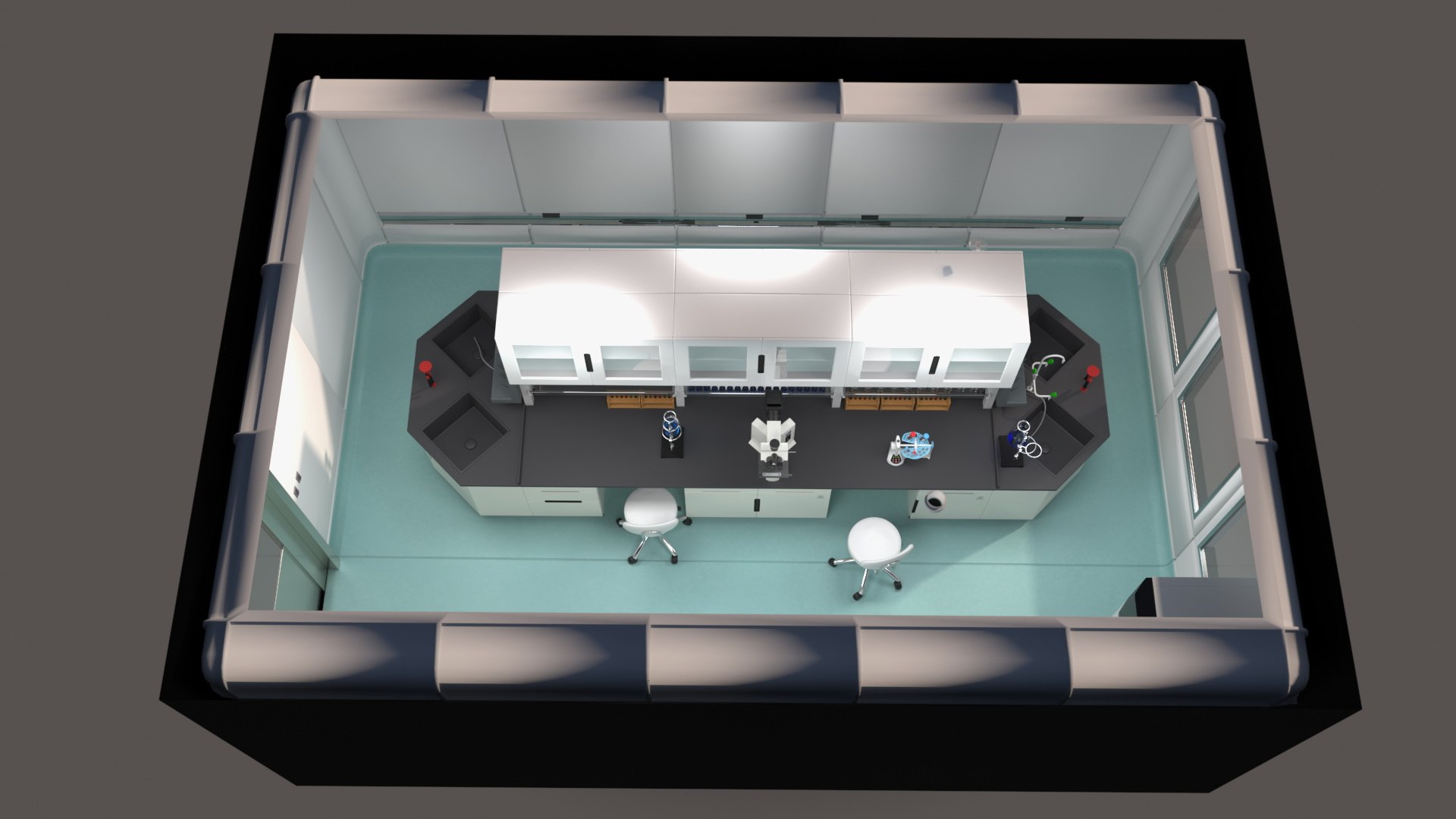 Hospital Laboratory 3D Model - TurboSquid 2332636
