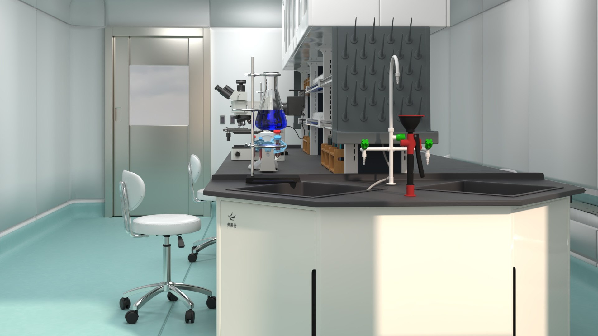 Hospital Laboratory 3D Model - TurboSquid 2332636