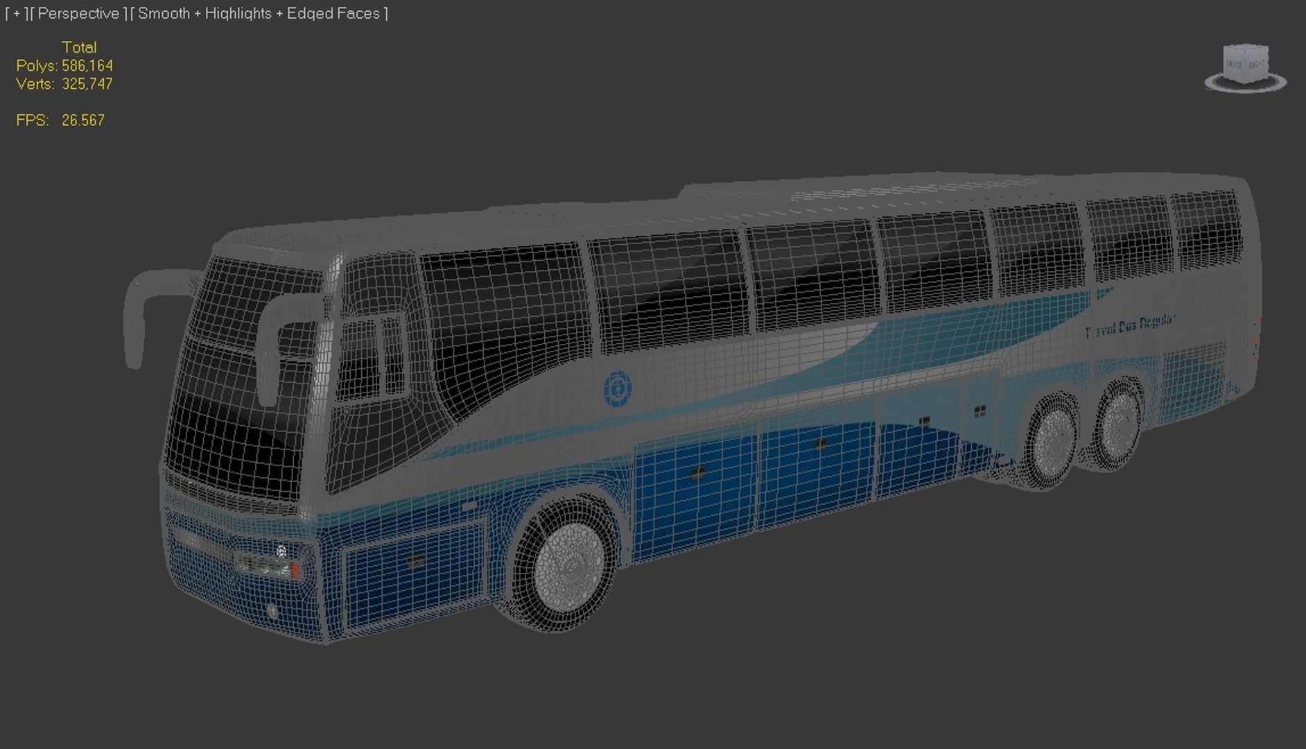 Bus Travel 3D Model - TurboSquid 1262352
