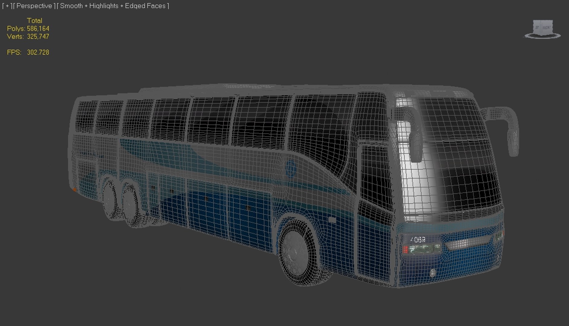 Bus Travel 3D Model - TurboSquid 1262352