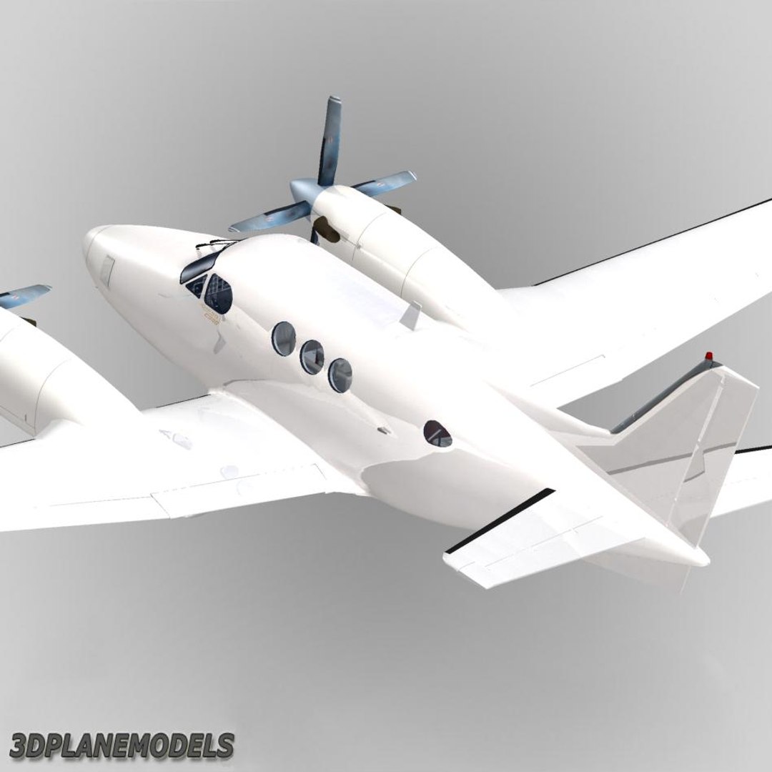 Beechcraft C90 King Air 3d Max