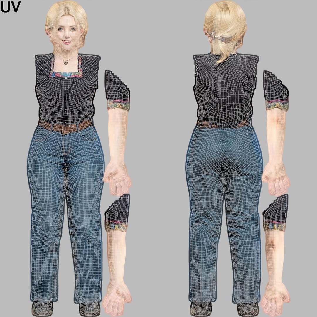 CG AI Human global 96 bodies 3D model - TurboSquid 2088277