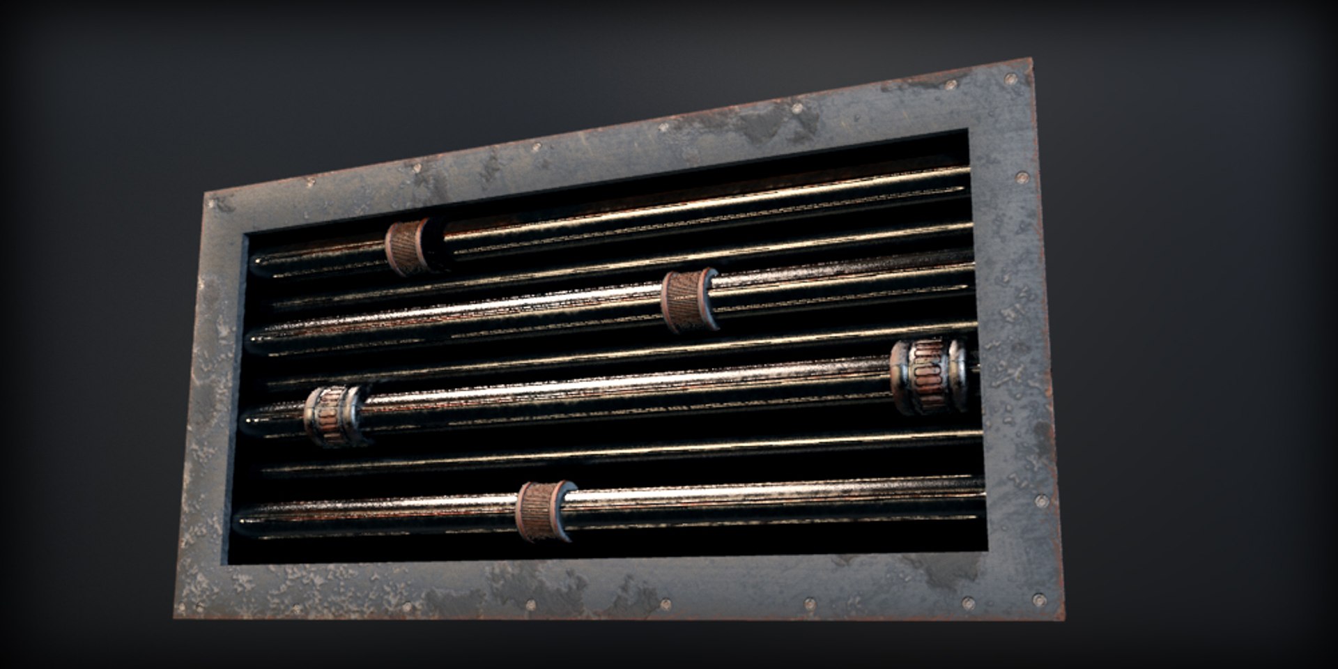 pipe box 3d model
