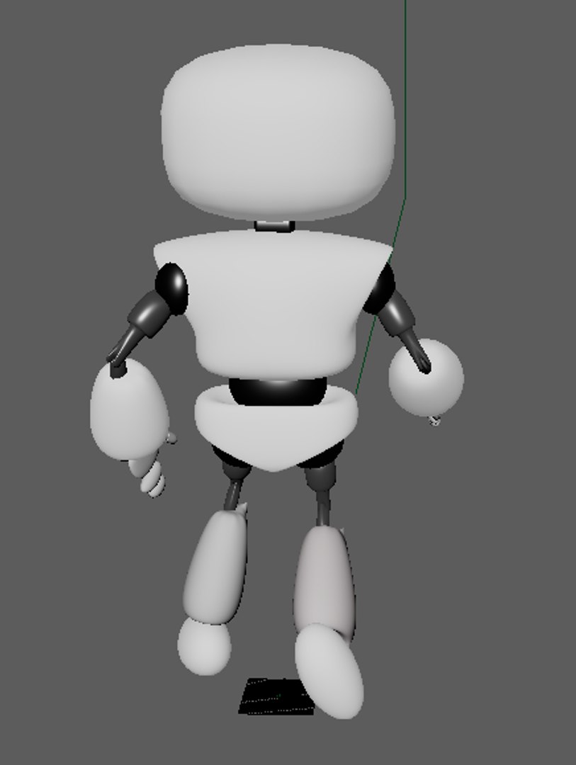 3D Model Basic Robot Rigged - TurboSquid 1969267