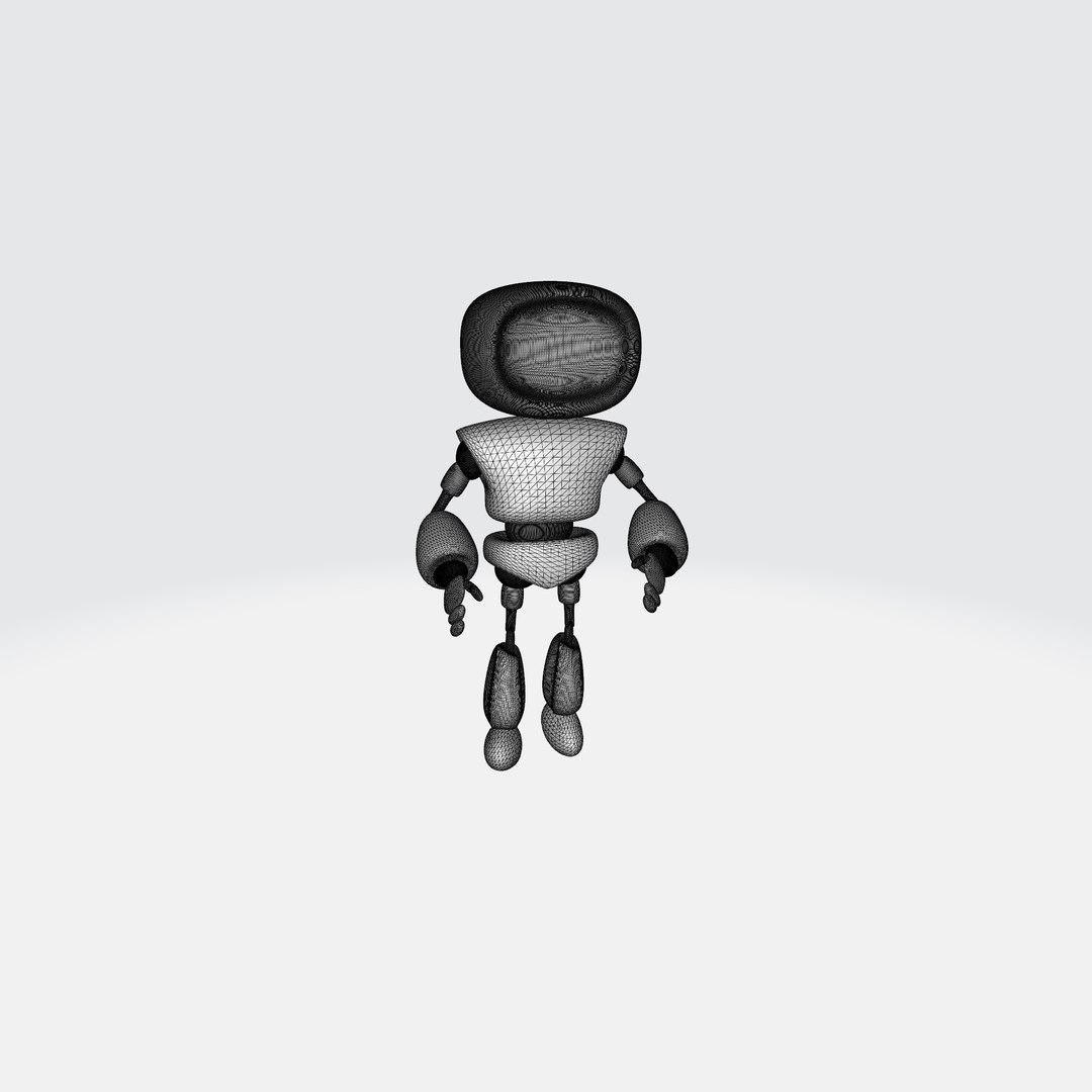 3D Model Basic Robot Rigged - TurboSquid 1969267