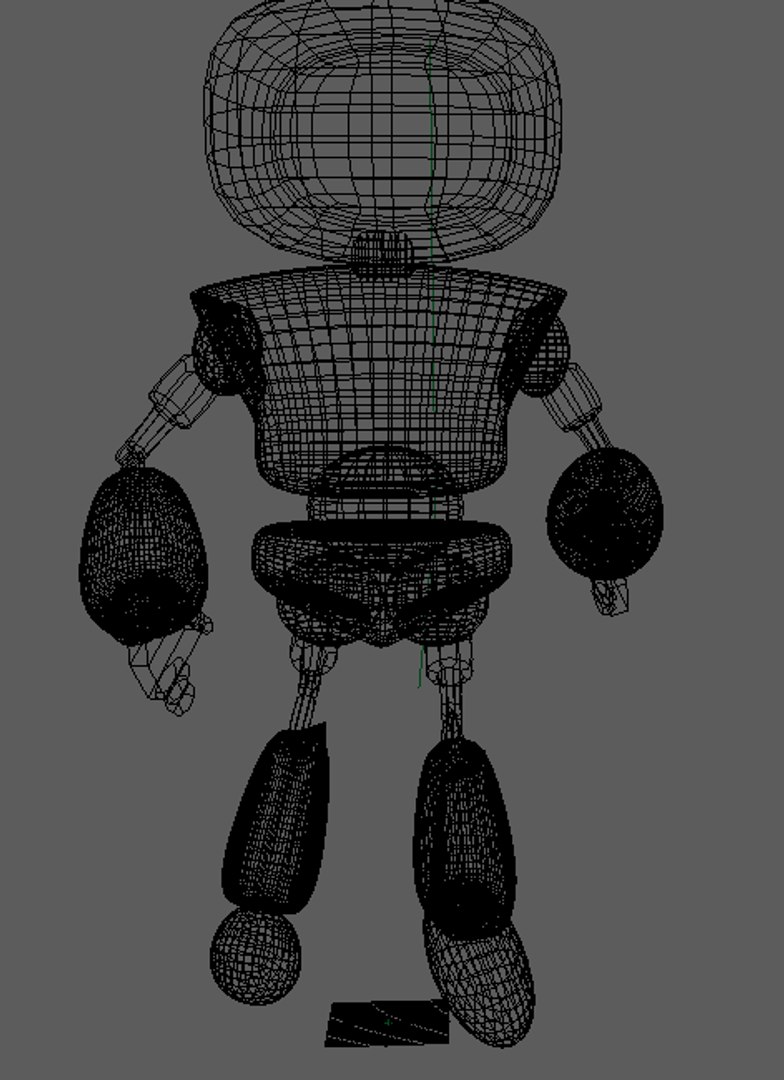 3D Model Basic Robot Rigged - TurboSquid 1969267