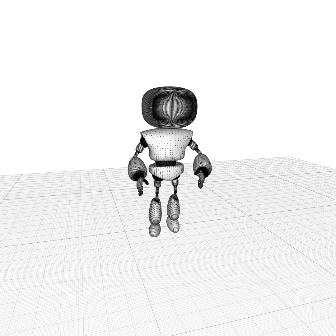 3D Model Basic Robot Rigged - TurboSquid 1969267