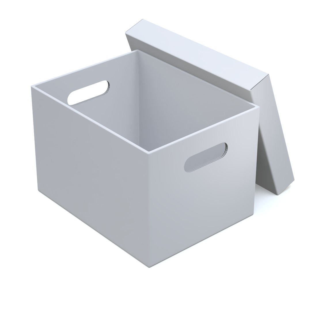 Box Storage 3D - TurboSquid 1300779
