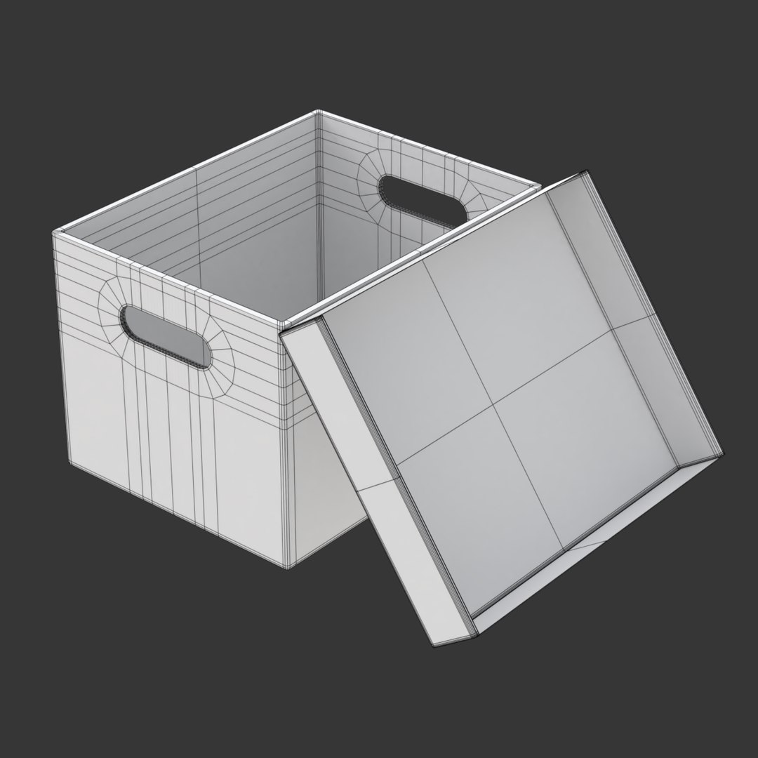 Box Storage 3D - TurboSquid 1300779