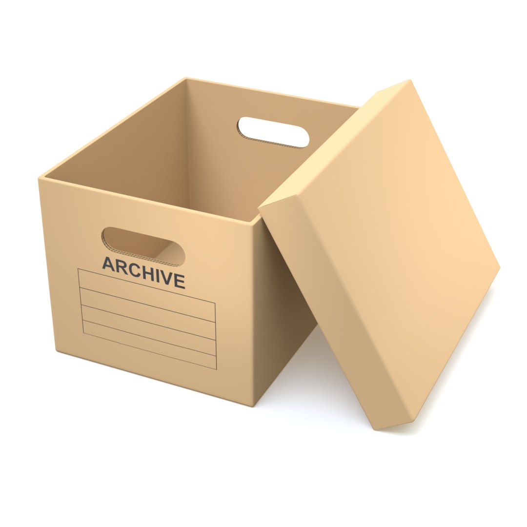 Box Storage 3D - TurboSquid 1300779