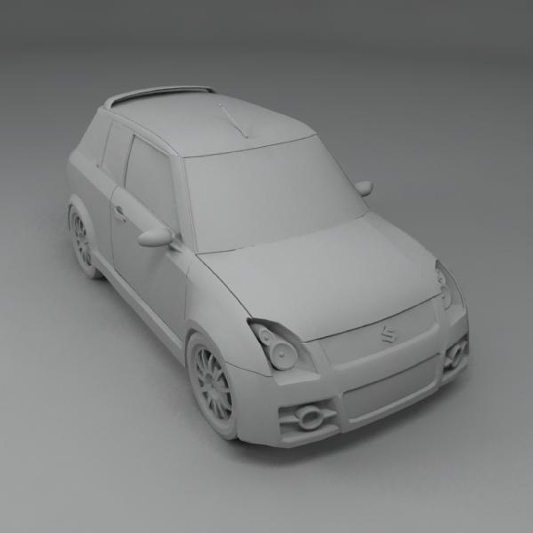 suzuki swift 3d model