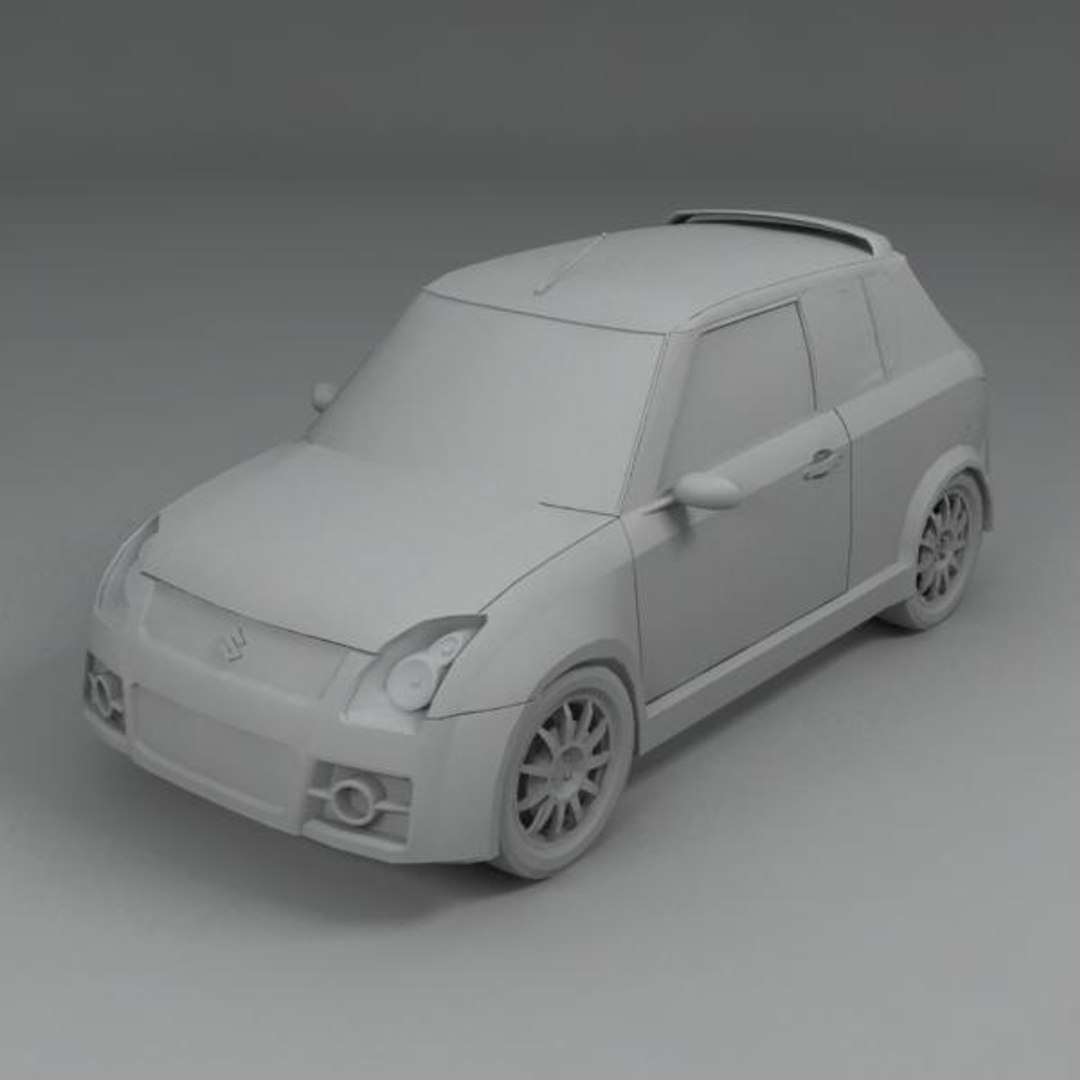 suzuki swift 3d model