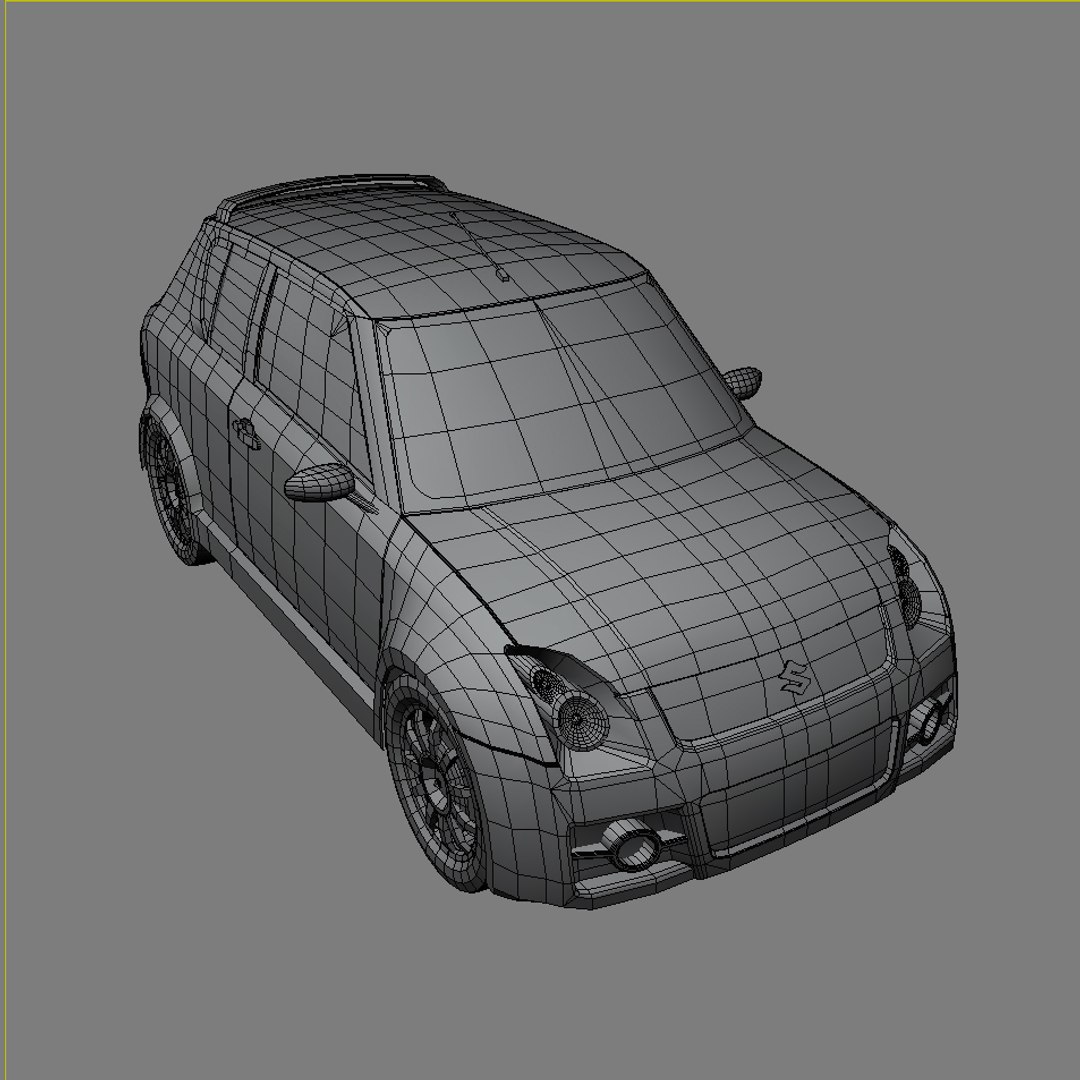suzuki swift 3d model